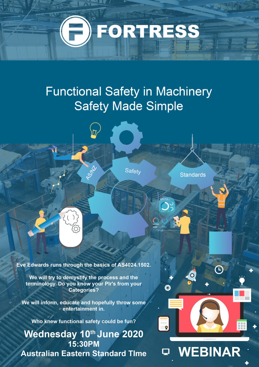 WEBINAR: want to learn more about functional safety in machinery ...